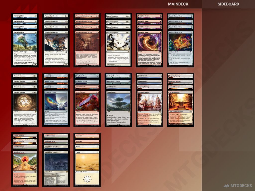 Arena Standard Manufacture Jank deck by Fleshgrafter • MTG DECKS