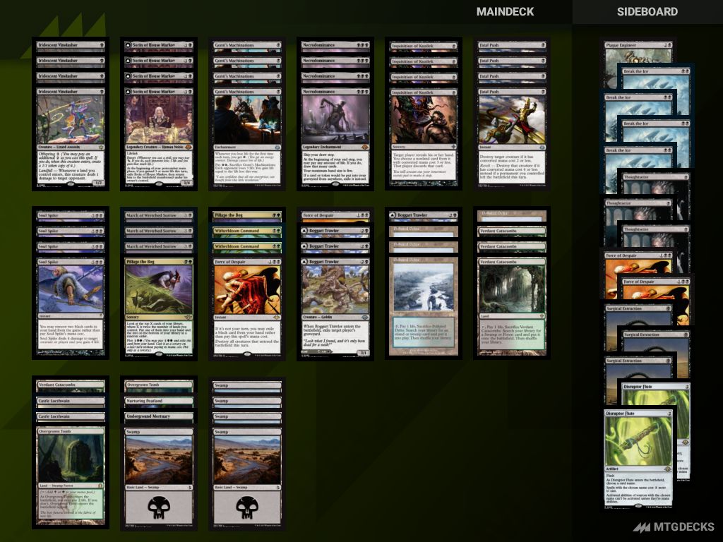 MTG Modern Golgari Necrodominance top decks • MTG DECKS