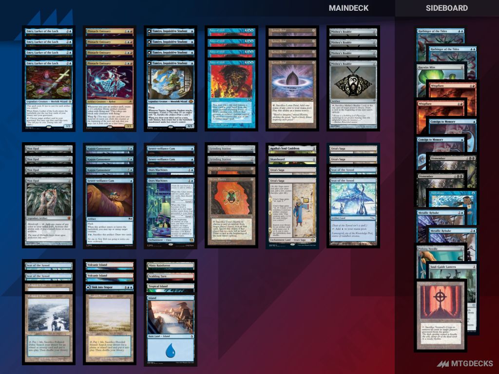 Legacy Emry Station deck by Terrence Serraarens • MTG DECKS