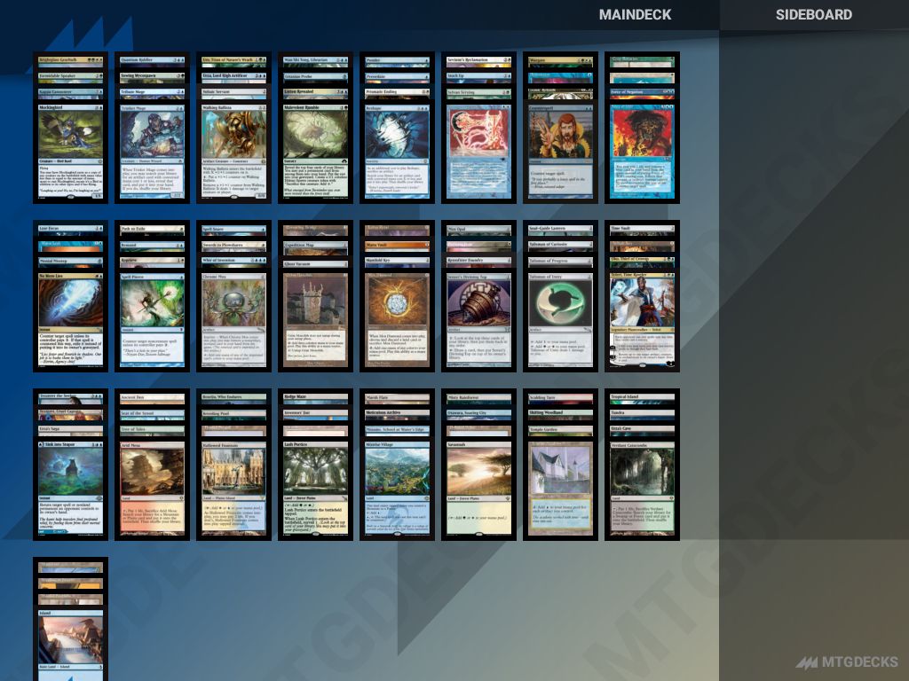 MTG Canadian Highlander Esper Vault top decks • MTG DECKS