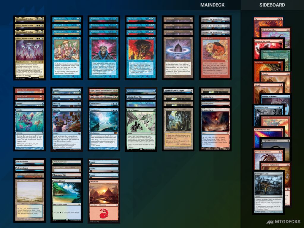 Legacy Sneak N Show deck by Ryan Eakins • MTG DECKS