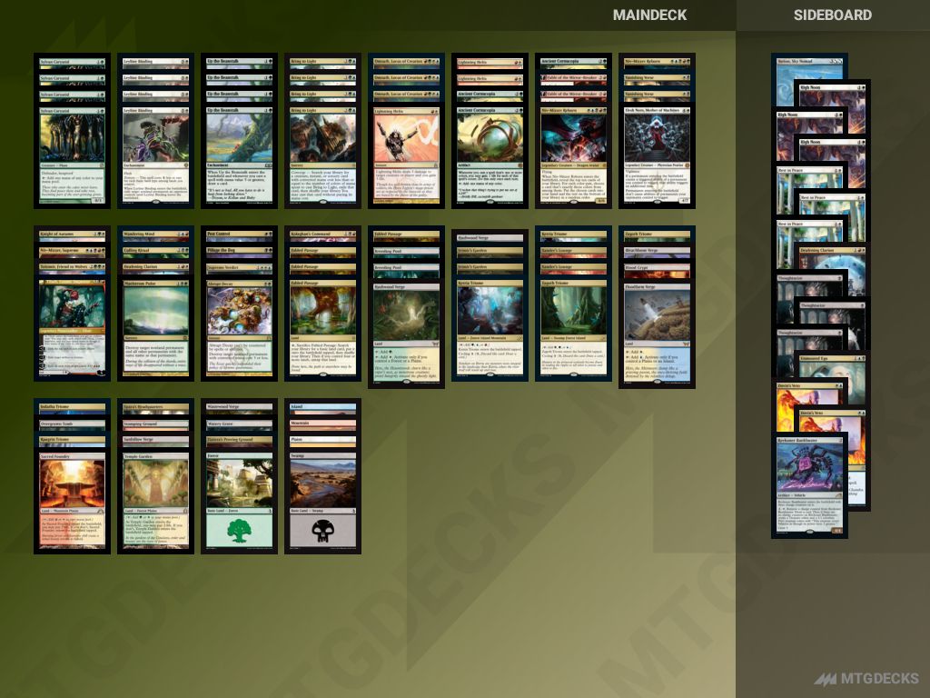 Pioneer 5 Color Niv-Mizzet deck by Danielpena397 • MTG DECKS