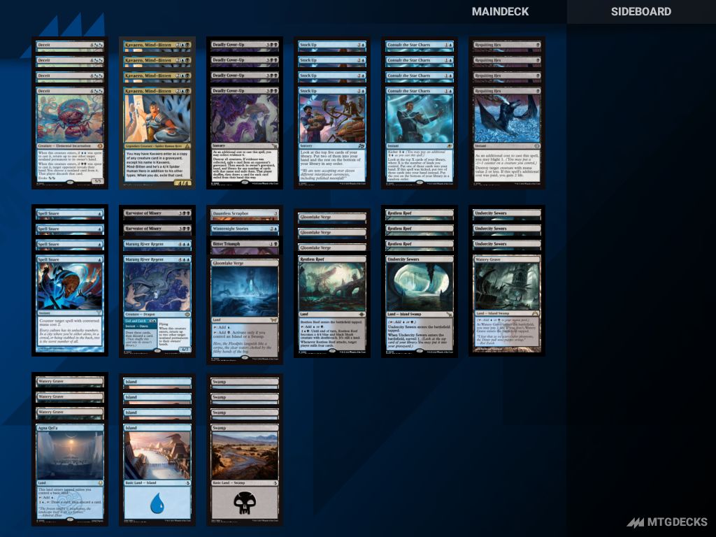 Arena Standard we may have broken Deceit Control deck by perfectman8 ...