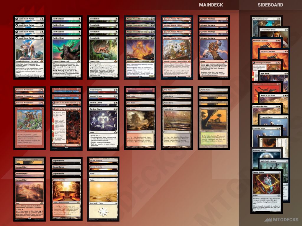 MTG Modern Boros Energy - 19387 top decks • MTG DECKS