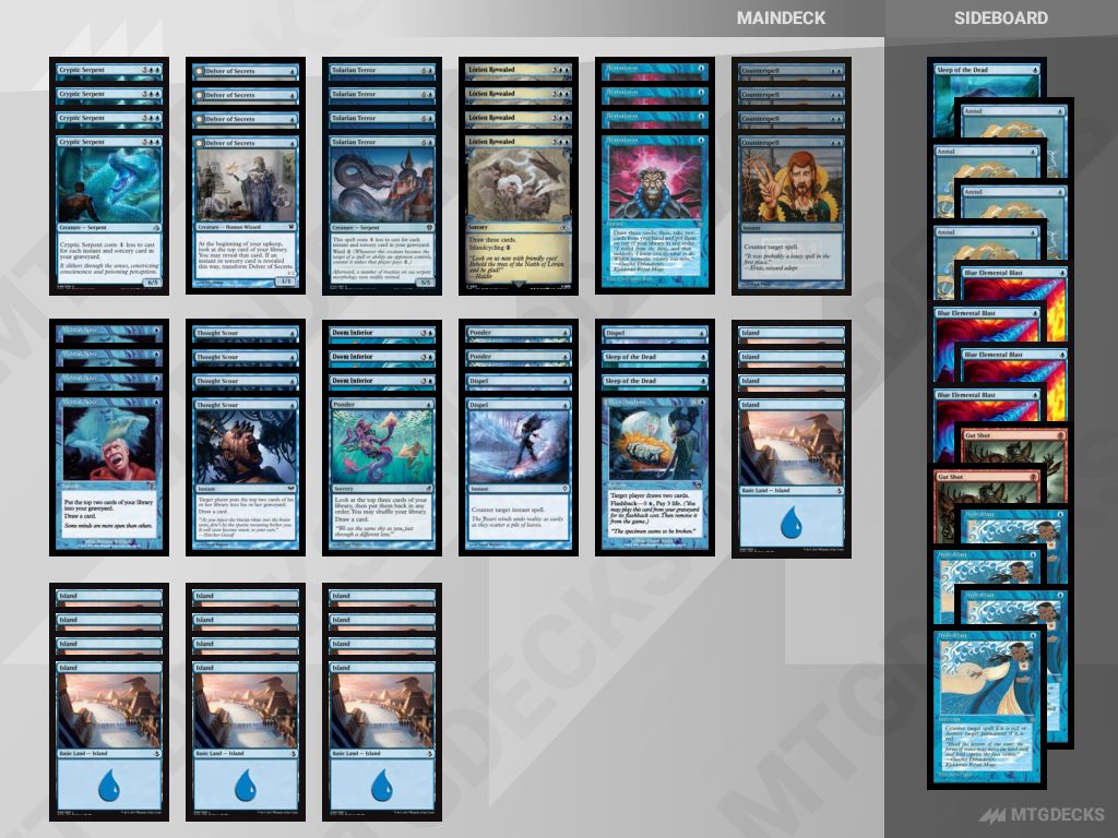 MO パウパー対戦会#12 (第109回はでらCS @HaderaCS | Pauper - May 17 • MTG DECKS