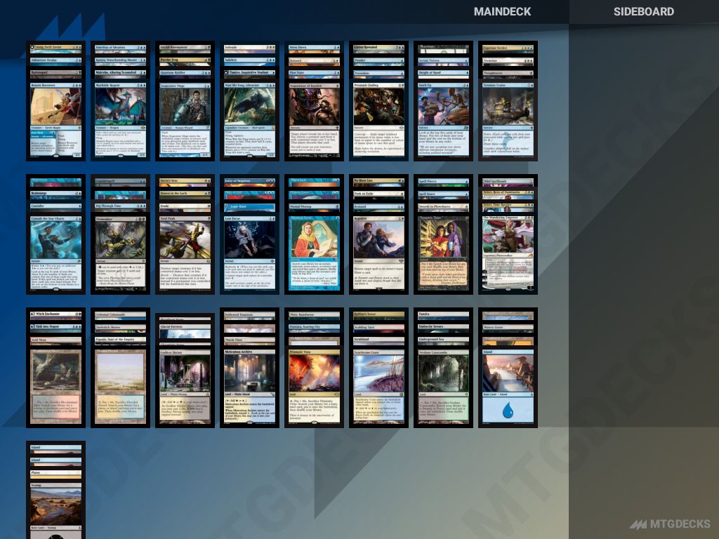 MTG Canadian Highlander Jeskai Black - 128 top decks • MTG DECKS