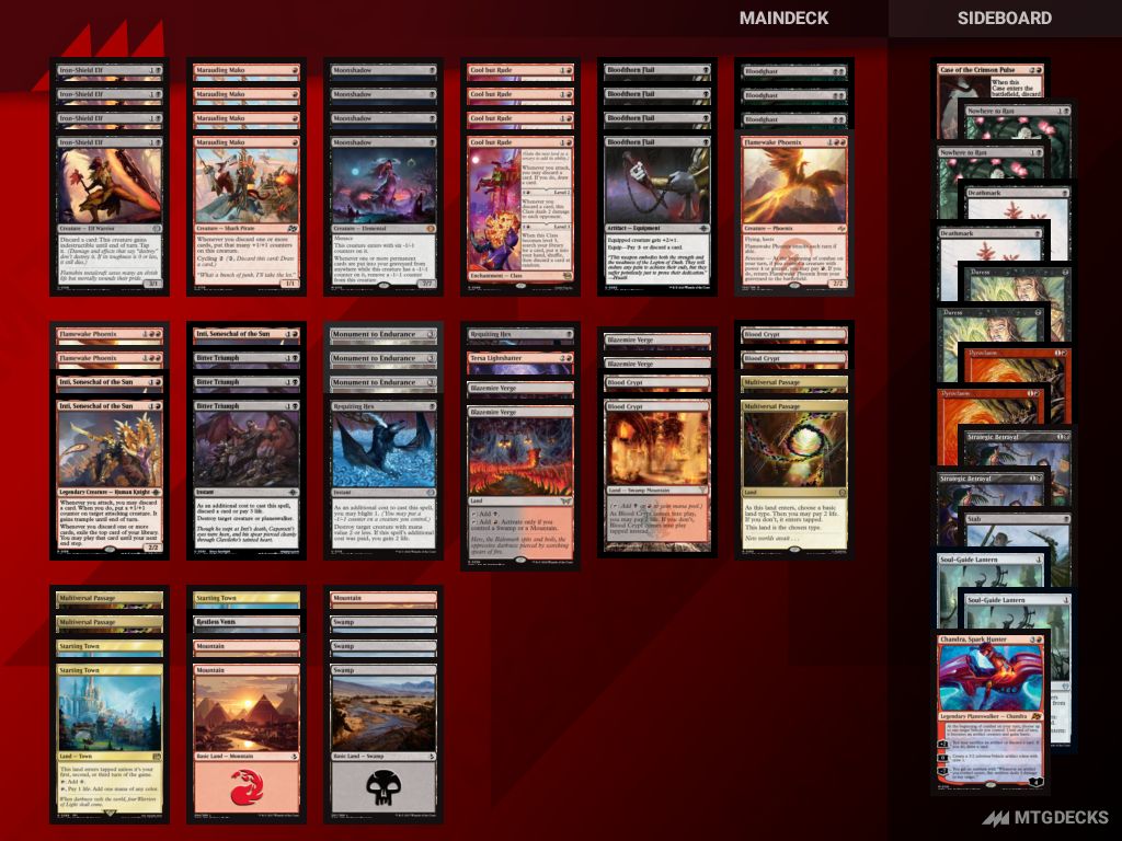 MTG Standard Secrets of Strixhaven Rakdos Monument - 349 top decks ...