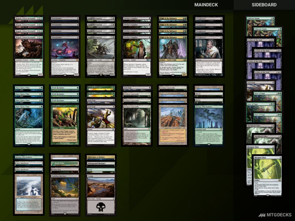 MTG Legacy Golgari Moonshadow - 106 top decks • MTG DECKS