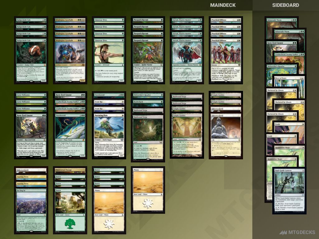 MTG Standard Secrets of Strixhaven Selesnya Gearhulk - 545 top decks ...
