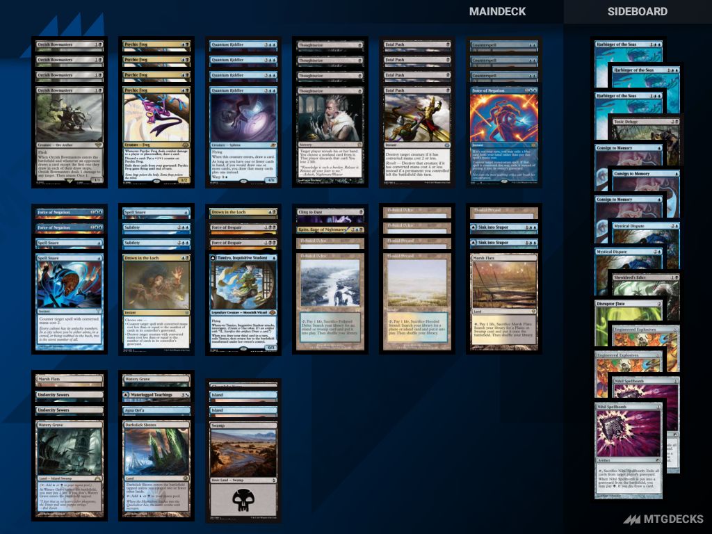 MTG Modern Dimir Frog - 6746 top decks • MTG DECKS