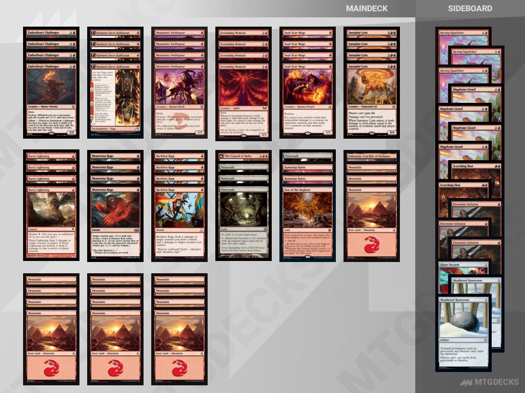 MTGO Pioneer Challenge 32 #12843805 | June 06 • MTG DECKS