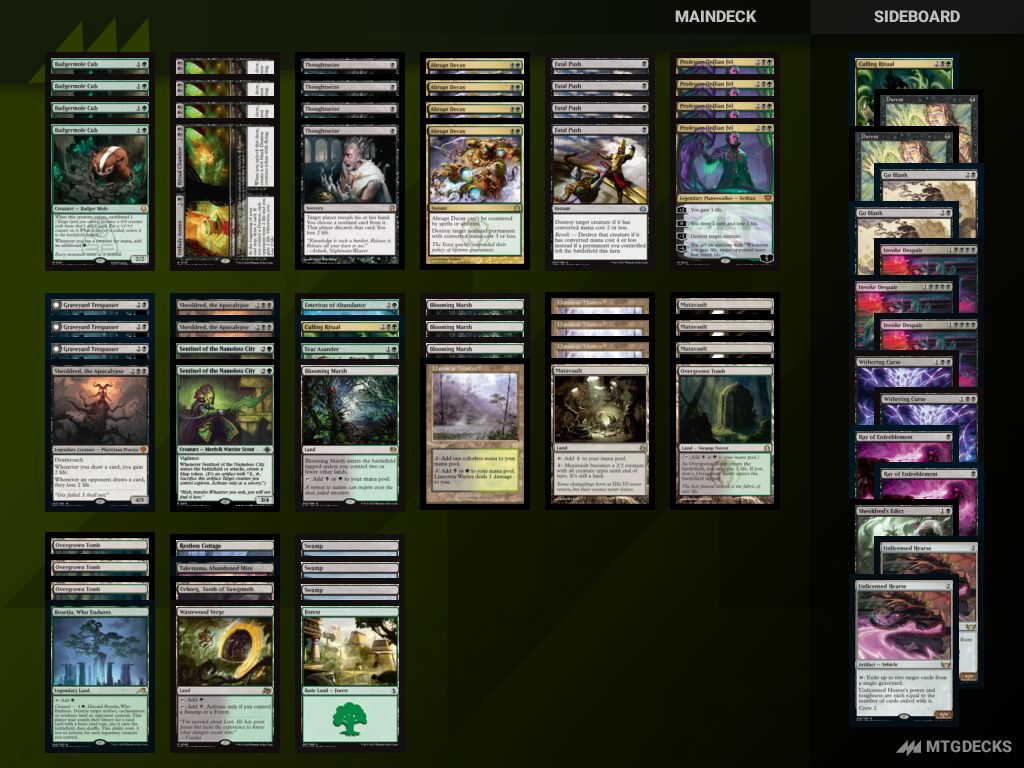 MTGO Pioneer Challenge 32 #12843819 | June 07 • MTG DECKS