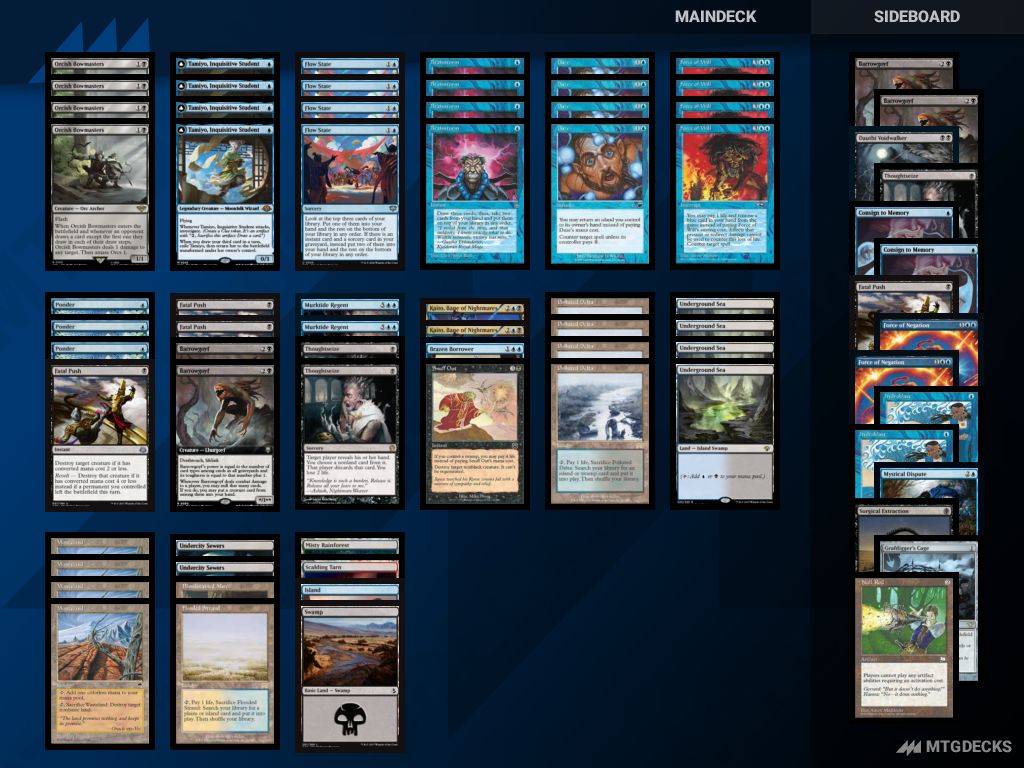 MTG Legacy Dimir Tempo - 5569 top decks • MTG DECKS