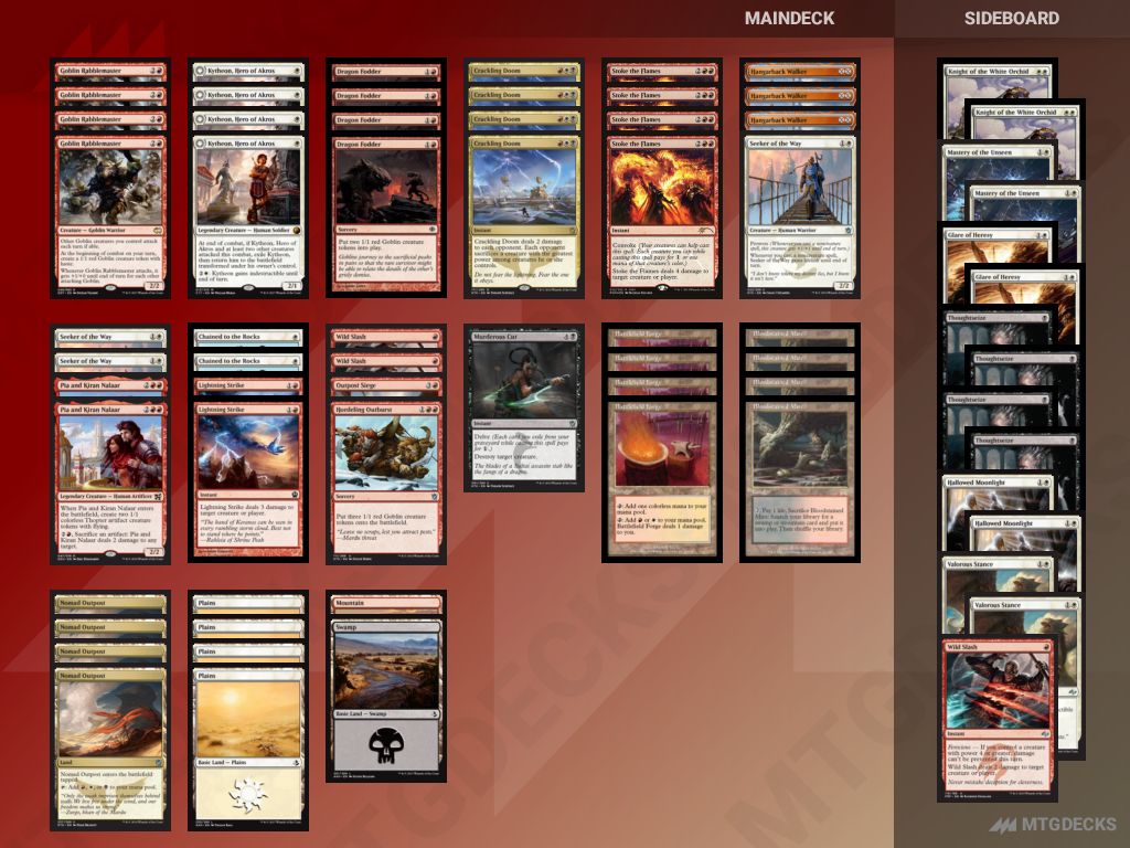 MTG Jou_M15_Ori Boros Tempo top decks • MTG DECKS