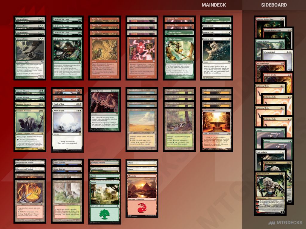 Extended Astral Slide deck by Sean Mangner • MTG DECKS