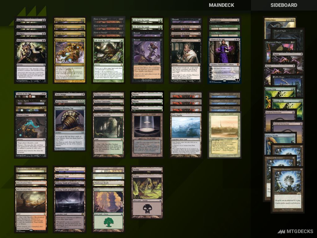 MTG Legacy Loam Pox top decks • MTG DECKS