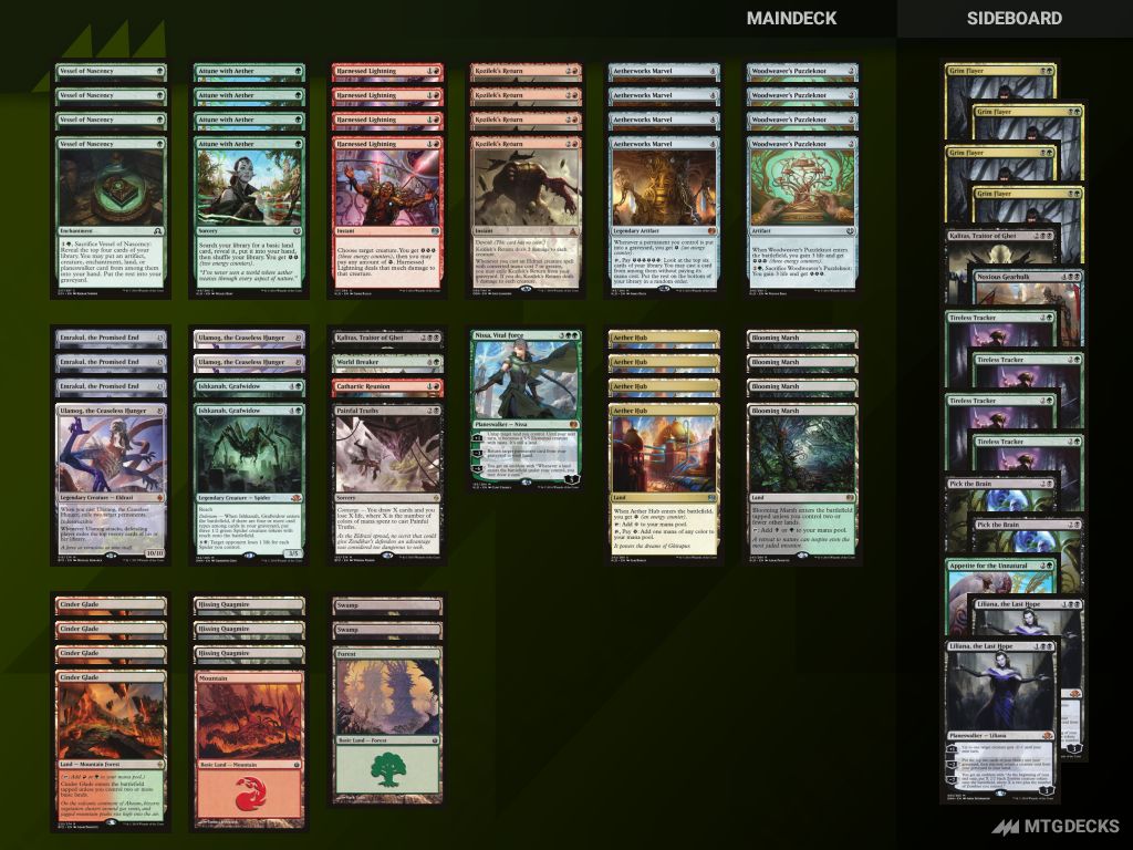 Standard Aetherworks Marvel deck by yukynag01 • MTG DECKS