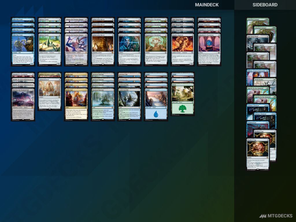 MTG Kaladesh Standard UG Aetherworks Marvel top decks • MTG DECKS