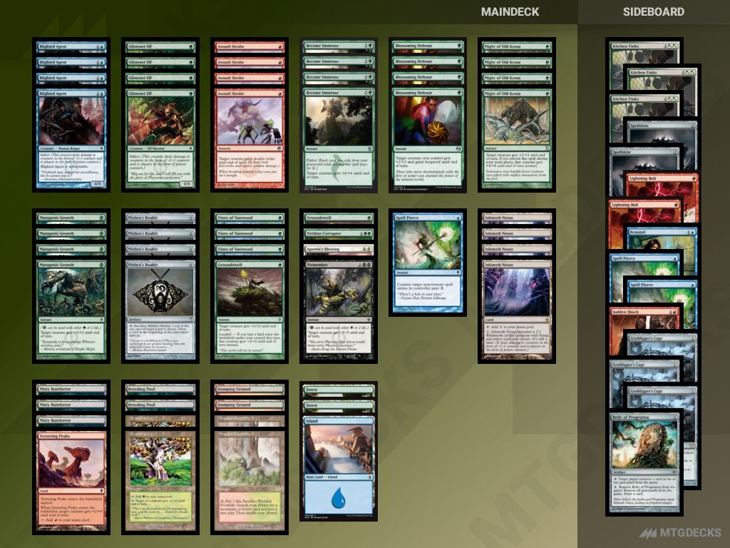 MTG Modern (up to april 2016) Infect Aggro top decks • MTG DECKS
