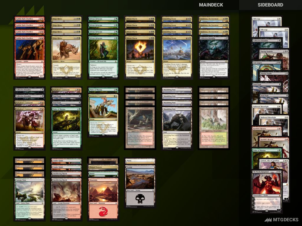 Magic-League Frontier Trial | March 30 • MTG DECKS