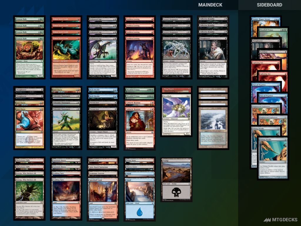 MTG Modern Bubble Hulk top decks • MTG DECKS