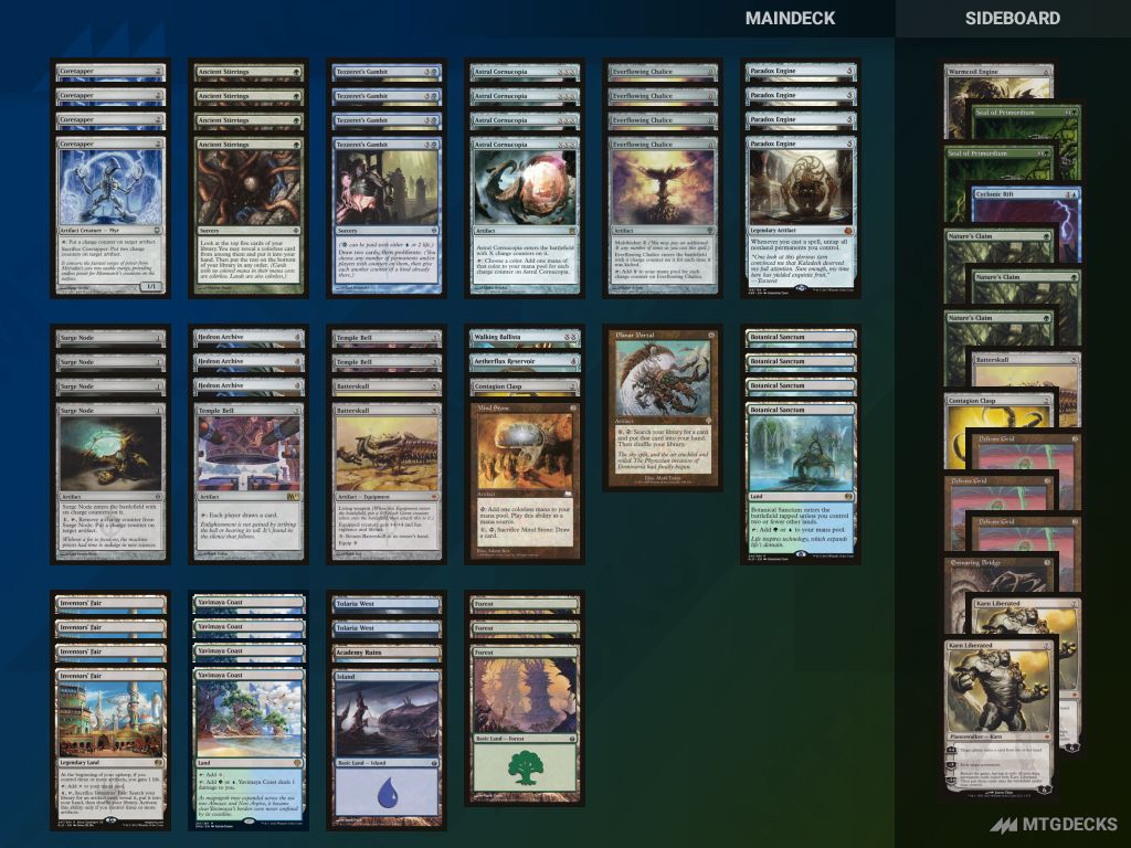 MTG Modern Paradox Engine top decks • MTG DECKS