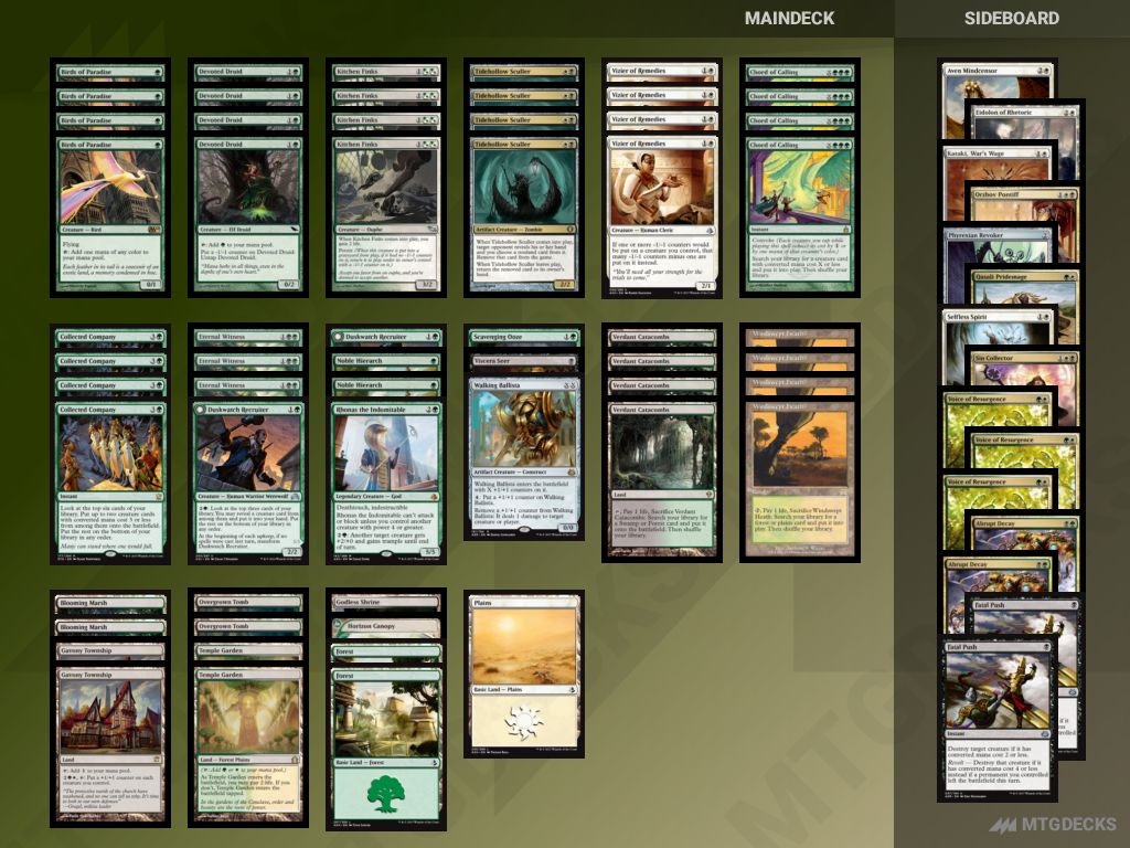 MTG Modern Bant Counters Company top decks • MTG DECKS