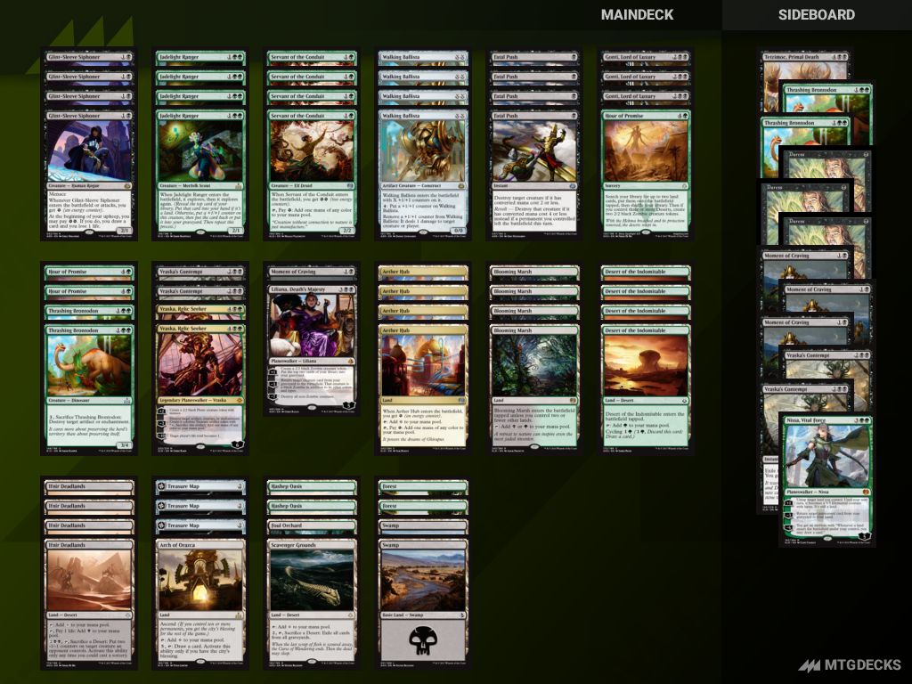 MTG Rivals of Ixalan Standard BG Midrange top decks • MTG DECKS