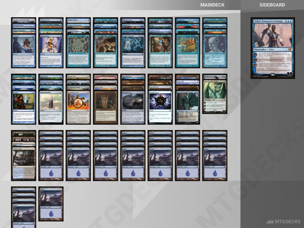 MTGO Commander (1 v 1) Challenge #11260105 | March 24 • MTG DECKS