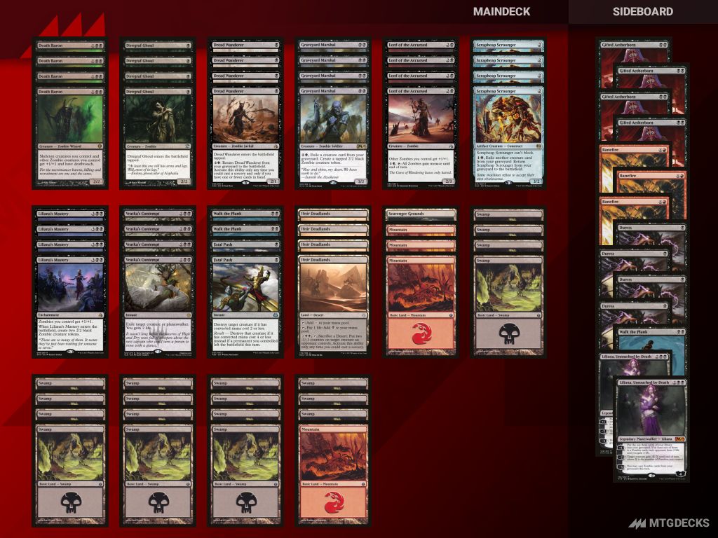 Standard Zombies deck by Auron9999 • MTG DECKS