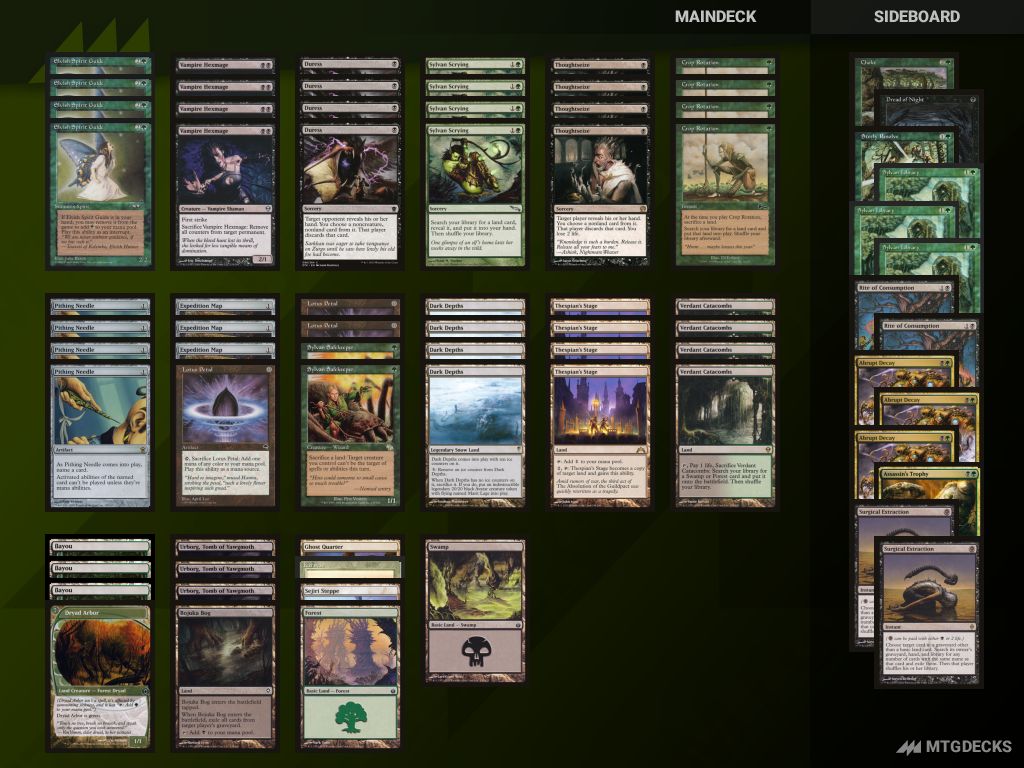 Legacy Dark Depths deck by shadow_PT • MTG DECKS