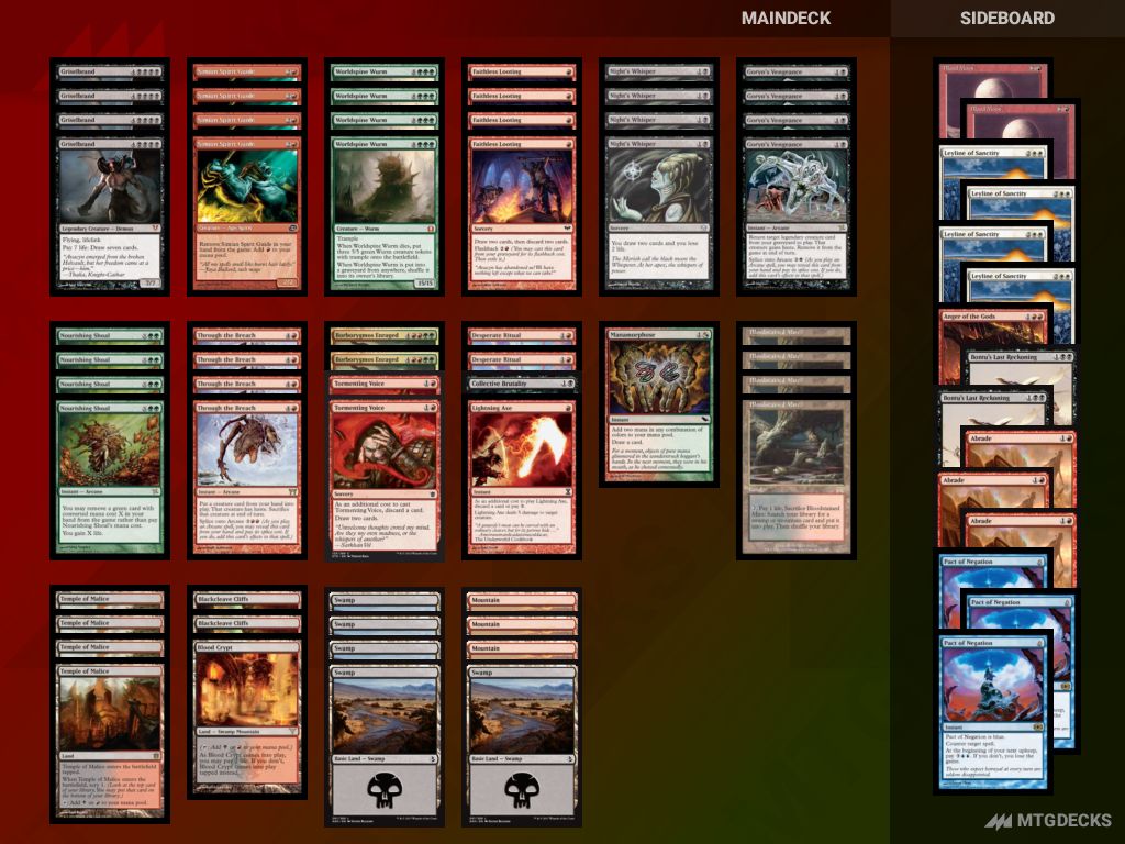 Modern Instant Reanimator deck by Alexander Gottlieb • MTG DECKS