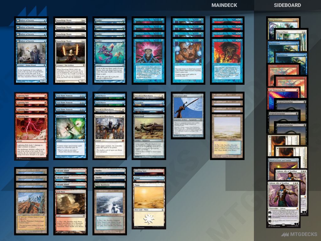 Legacy UW Control deck by BalenciagaNBoba • MTG DECKS