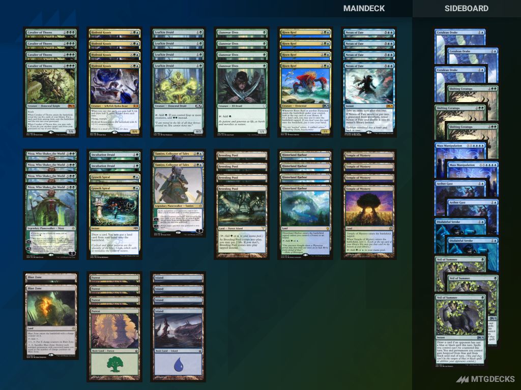 Standard Simic Mass Manipulation deck by RhV • MTG DECKS