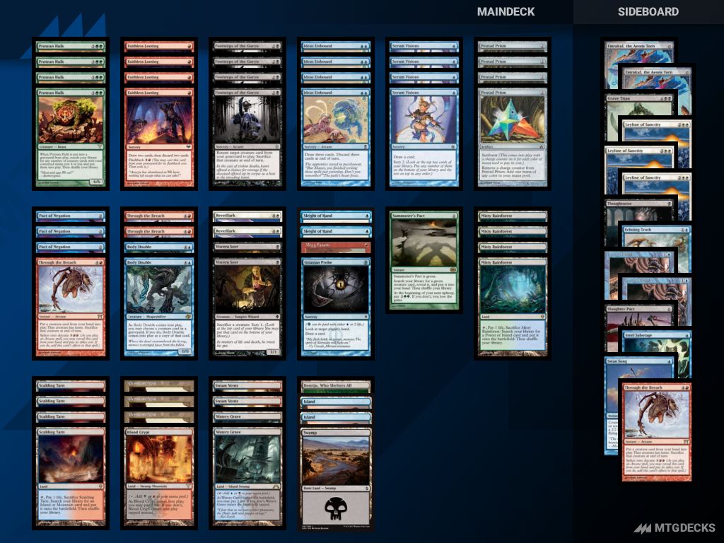 Modern Reanimator deck by Joe Klopchic • MTG DECKS