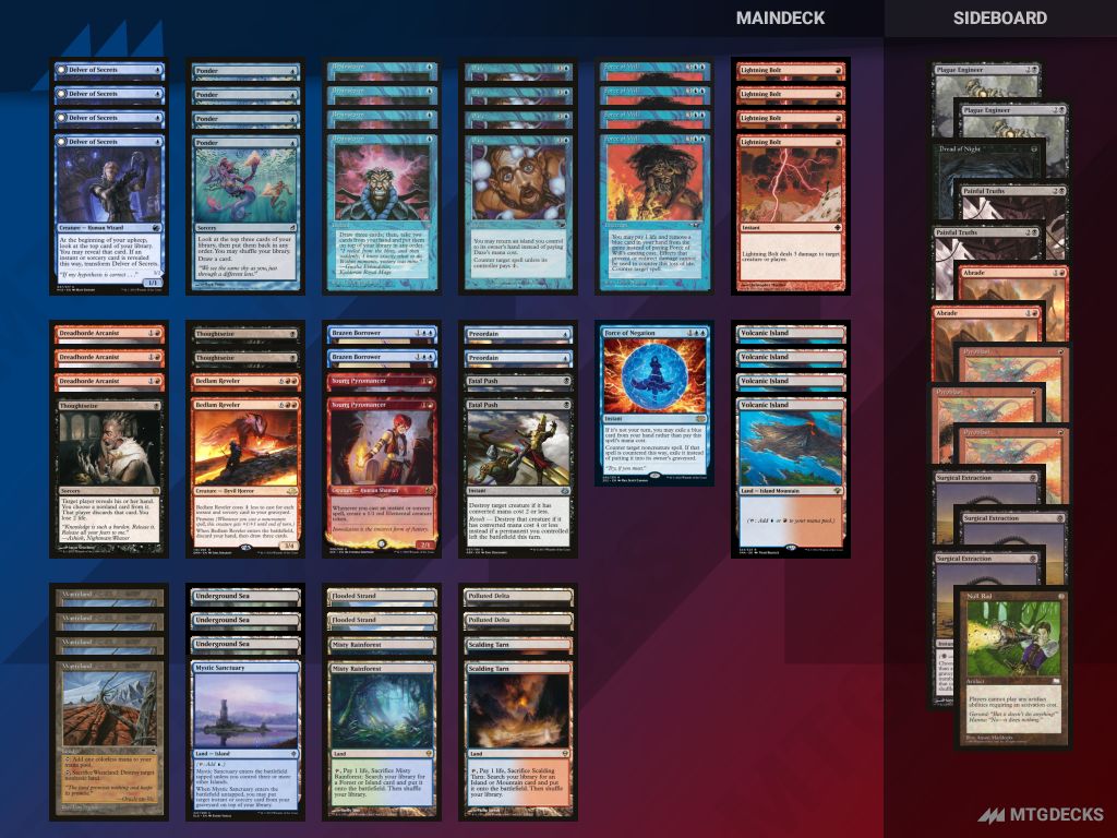 MTGO Legacy Challenge #12049246 | December 22 • MTG DECKS